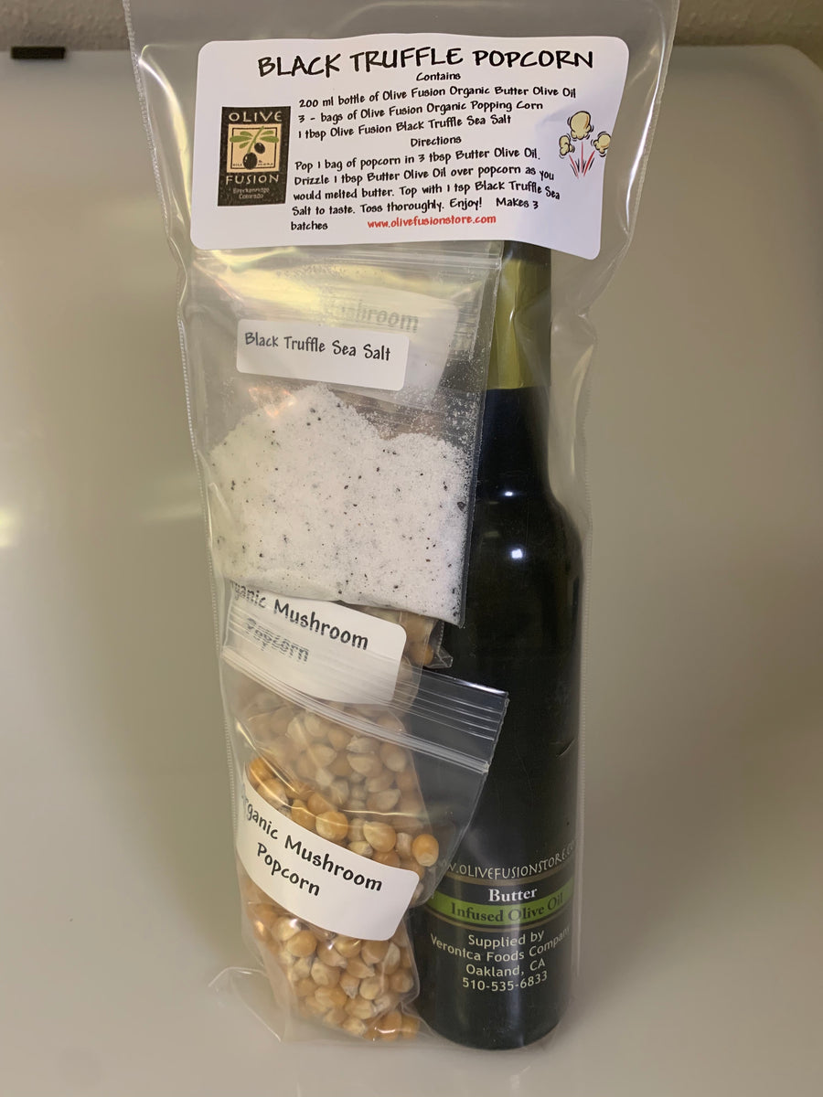 Black Truffle Popcorn Kits – olivefusionstore.com